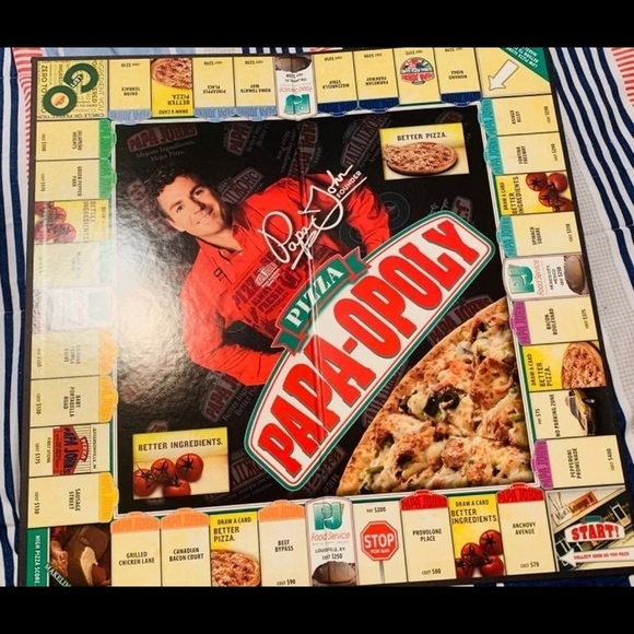 Games | Rare Collection Monopoly Pizza Papa Opoly | Poshmark
